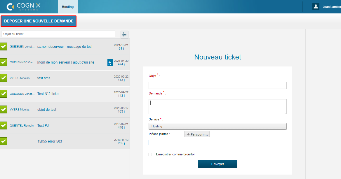 Interface support | Documentation Cognix-Systems