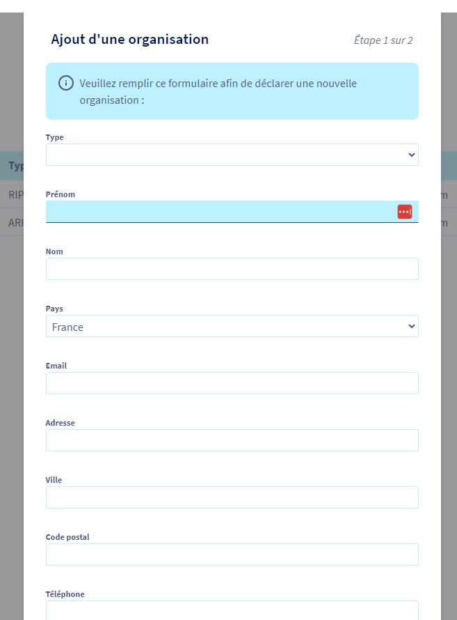 Commande bloc ip | Documentation Cognix-Systems